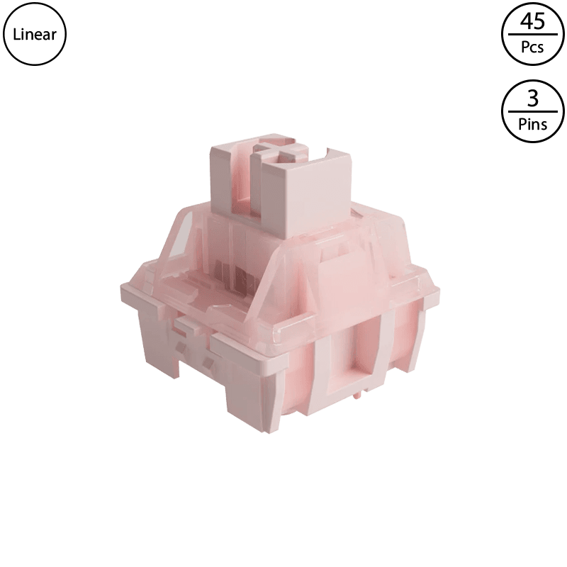 Akko POM Pink (45 pcs) @ TK Computer KH, Cambodia
