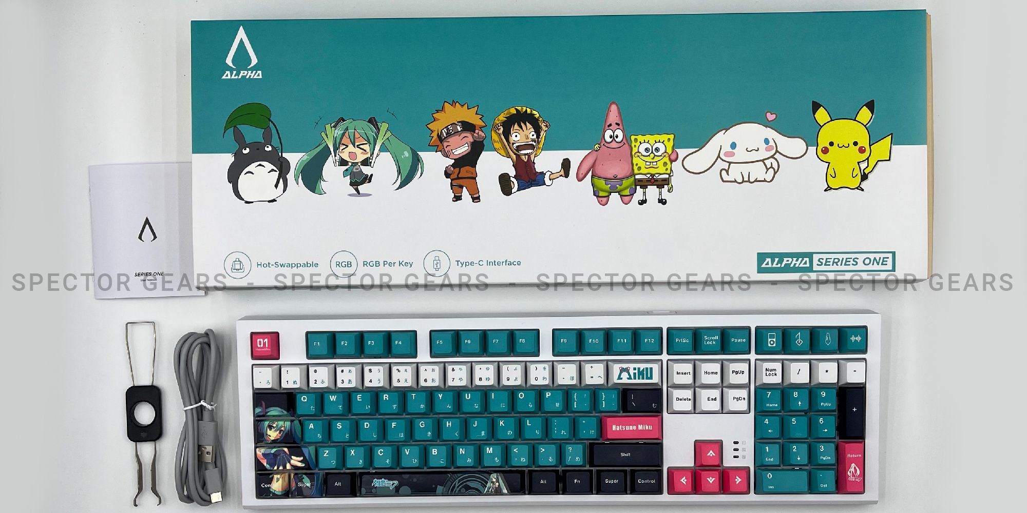 Alpha Series One x Miku @ TK Computer KH, Cambodia