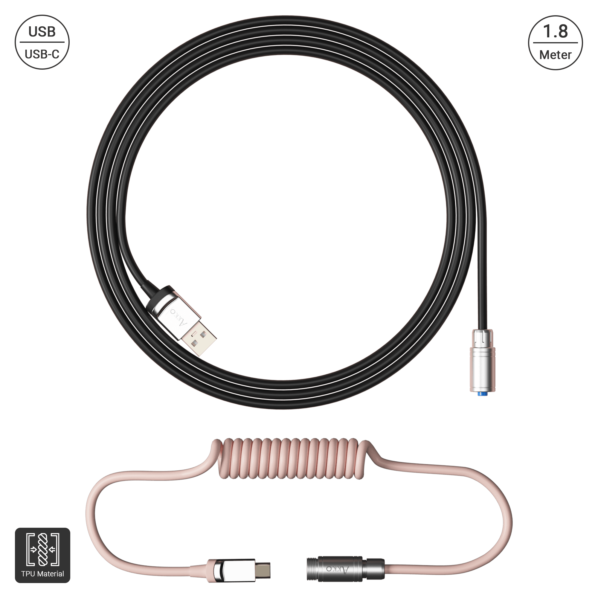 (Cable) Coiled Aviator V2 - TK Computer KH, Cambodia