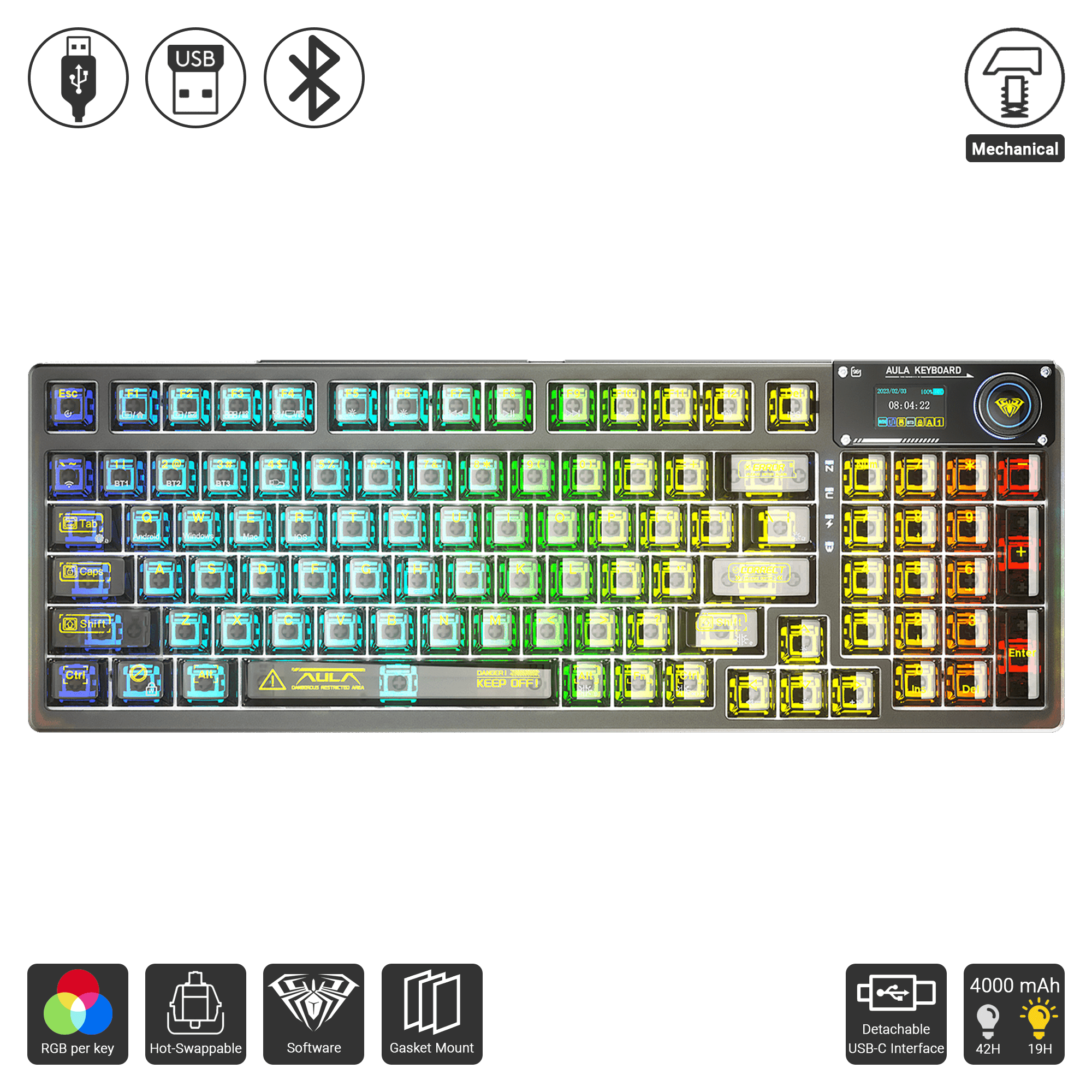 Aula F98 pro @ TK Computer KH, Cambodia