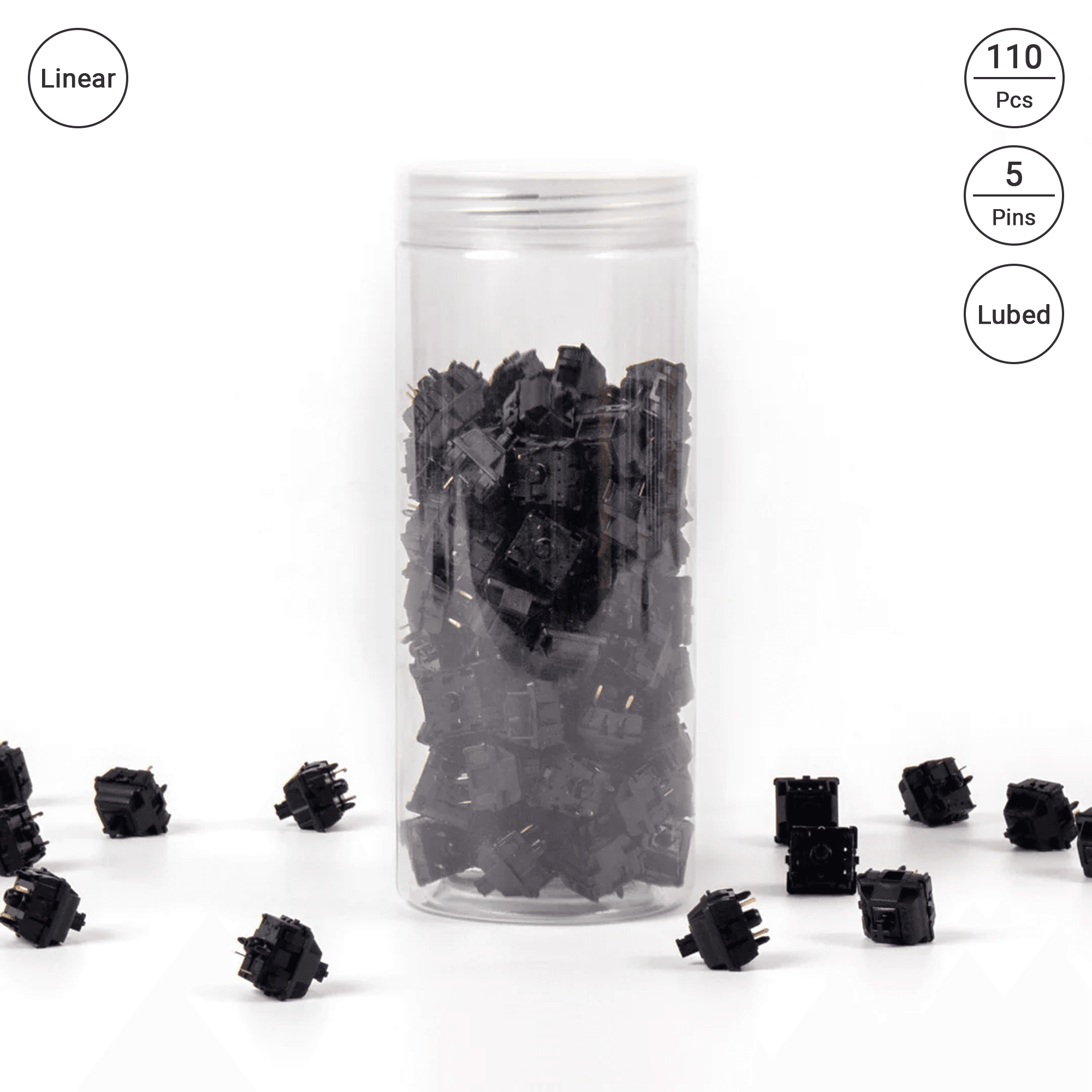 Gateron Oil King Switch Set (110 pcs) - TK Computer KH, Cambodia