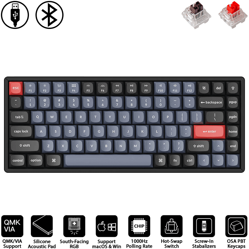 K2 Pro Alum RGB Hot-Swap - TK Computer KH, Cambodia