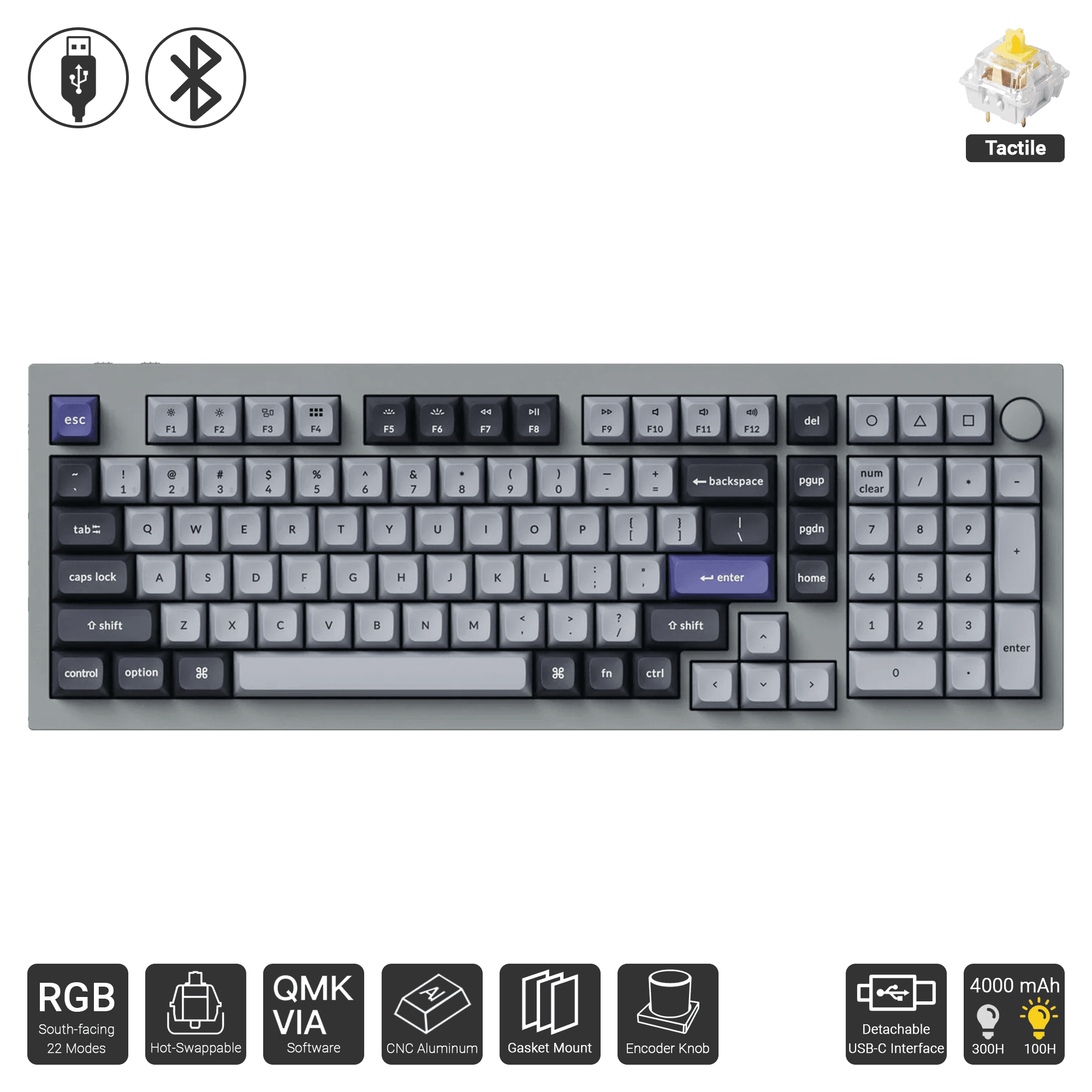 Q5 Pro Fully Assembled (Knob Version) - TK Computer KH, Cambodia